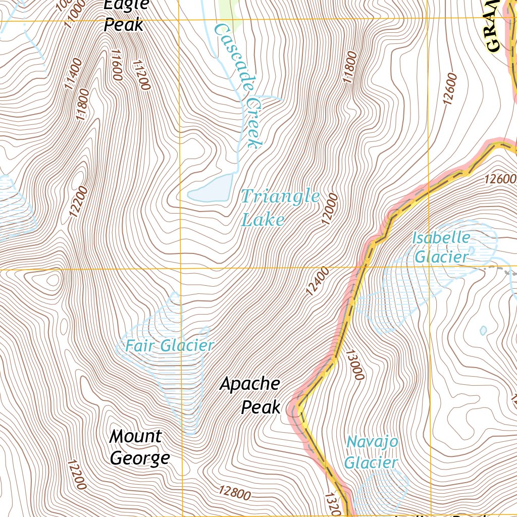 Monarch Lake, CO (2013, 24000-Scale) Map by United States Geological ...