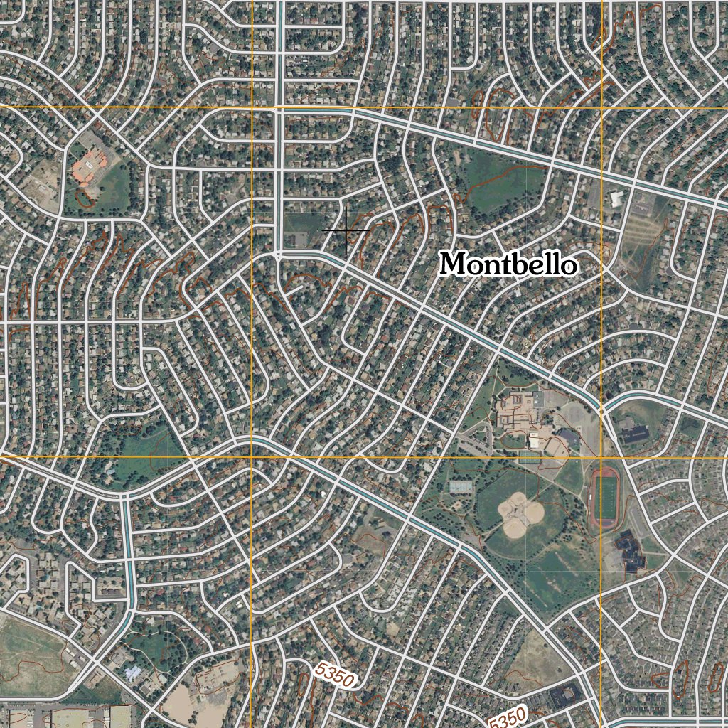 Montbello, CO (2010, 24000-Scale) Map by United States Geological ...