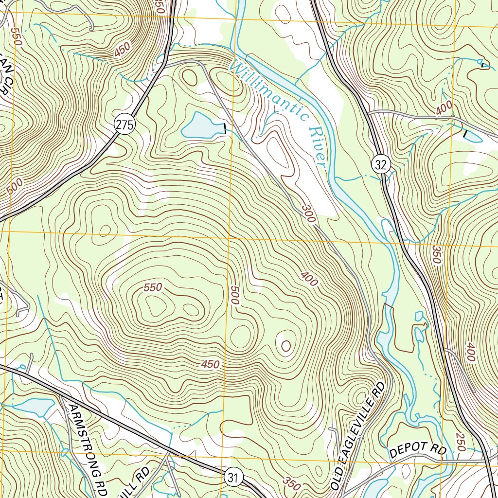 Coventry, CT (2012, 24000-Scale) Map by United States Geological Survey ...