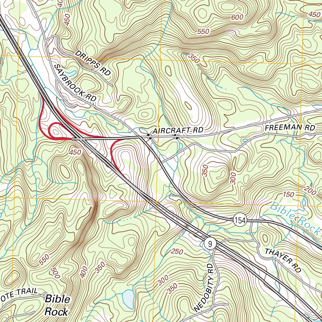 Middle Haddam, CT (2012, 24000-Scale) Map by United States Geological ...
