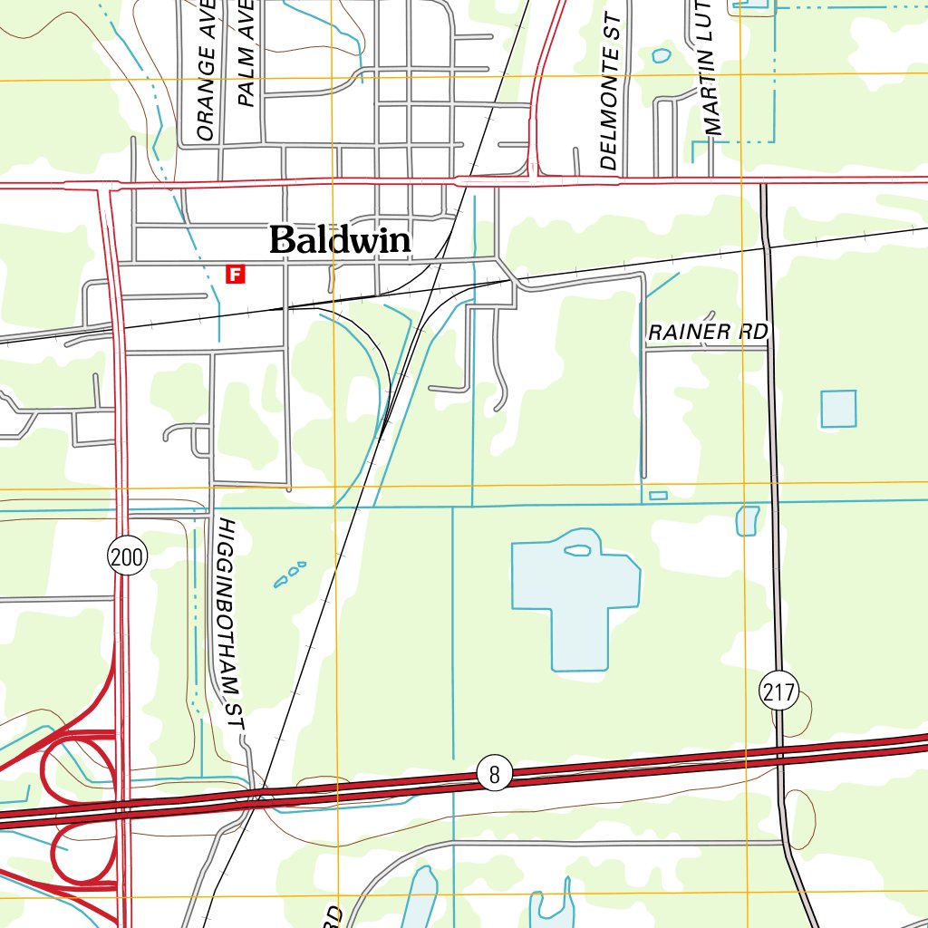 Baldwin, FL (2012, 24000-Scale) Map by United States Geological Survey ...