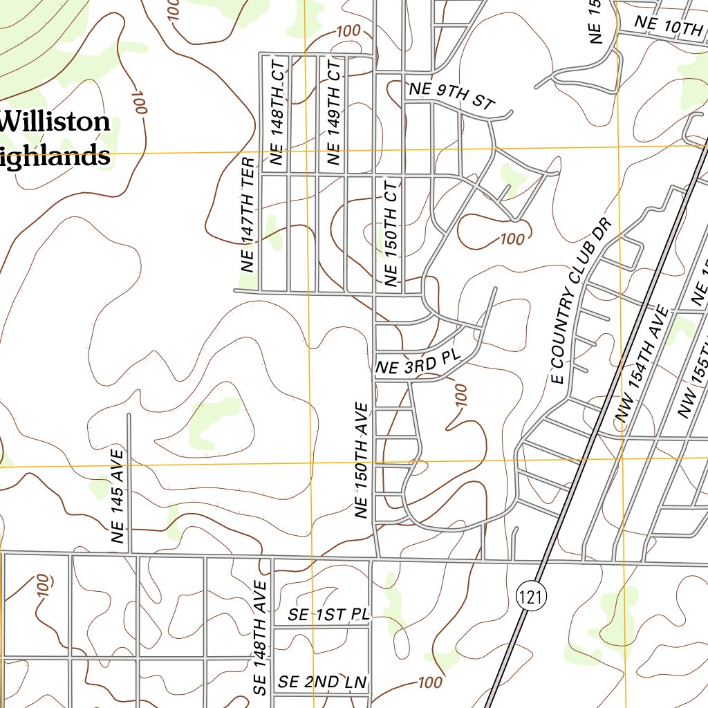 Bronson SE, FL (2012, 24000-Scale) Map by United States Geological ...