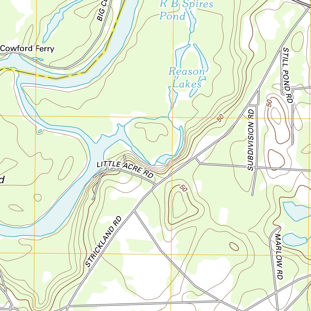 Bruce, FL (2012, 24000-Scale) Map by United States Geological Survey ...