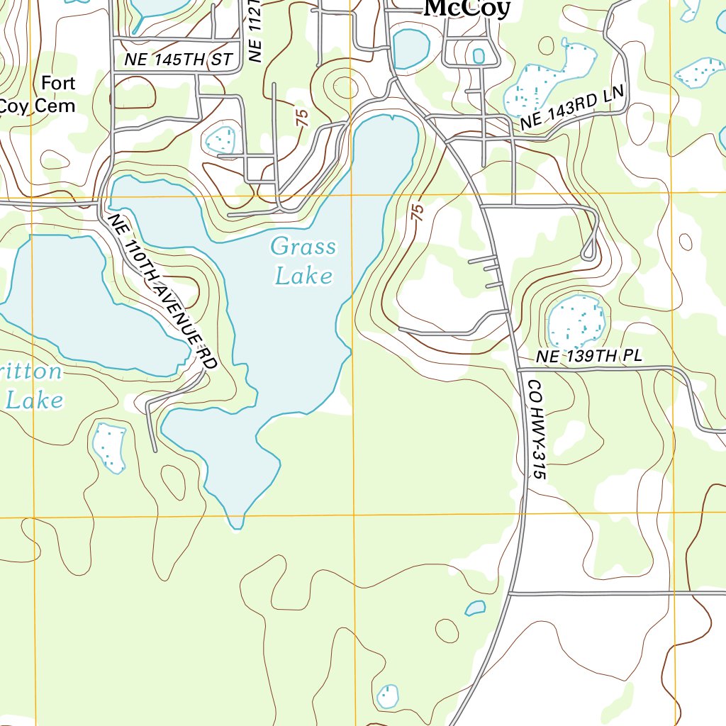 Fort Mccoy, FL (2012, 24000-Scale) Map by United States Geological ...