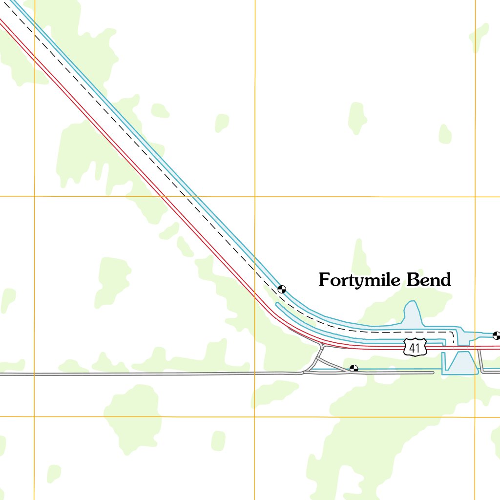 Fortymile Bend, FL (2012, 24000-Scale) Map by United States Geological ...