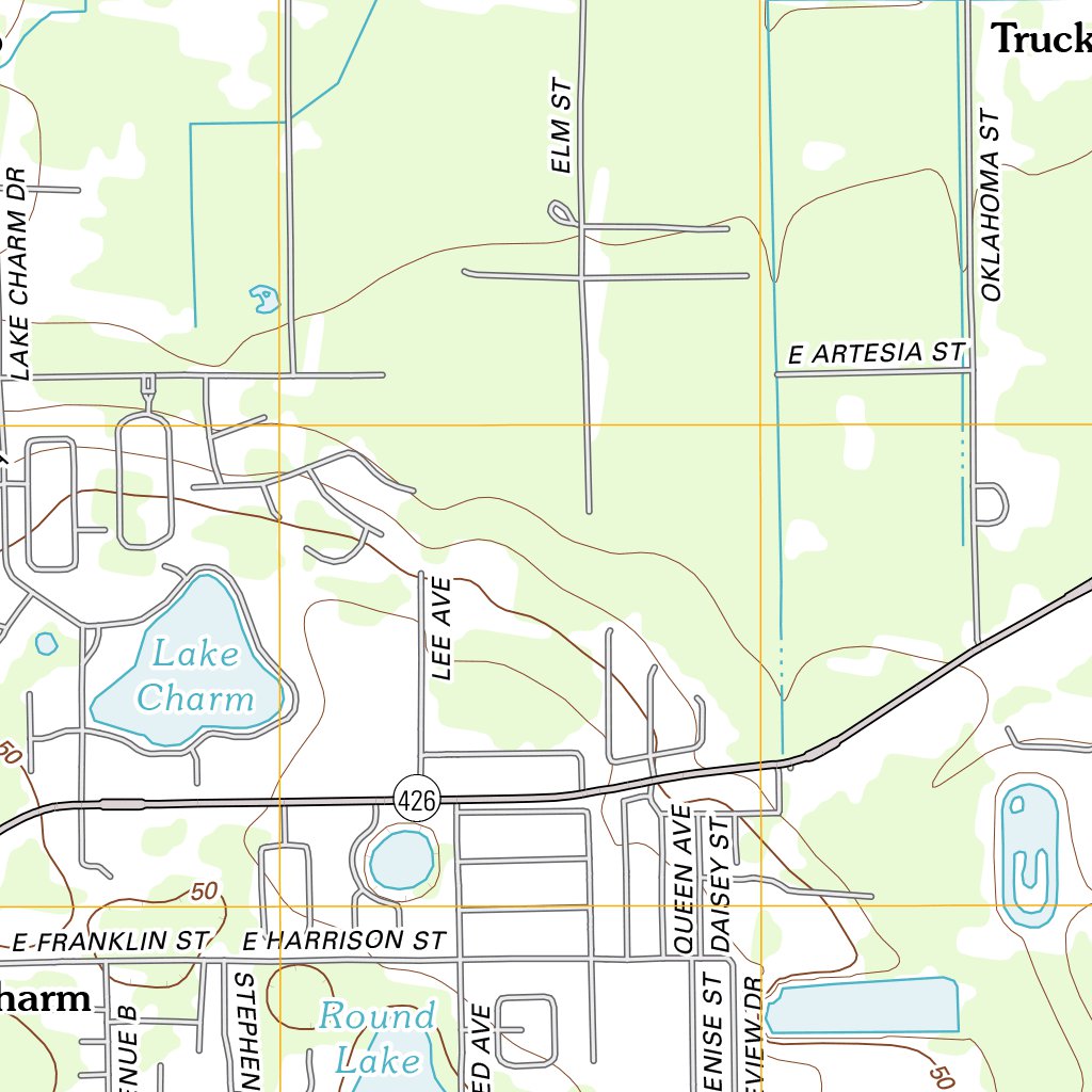 Oviedo, FL (2012, 24000-Scale) Map by United States Geological Survey ...