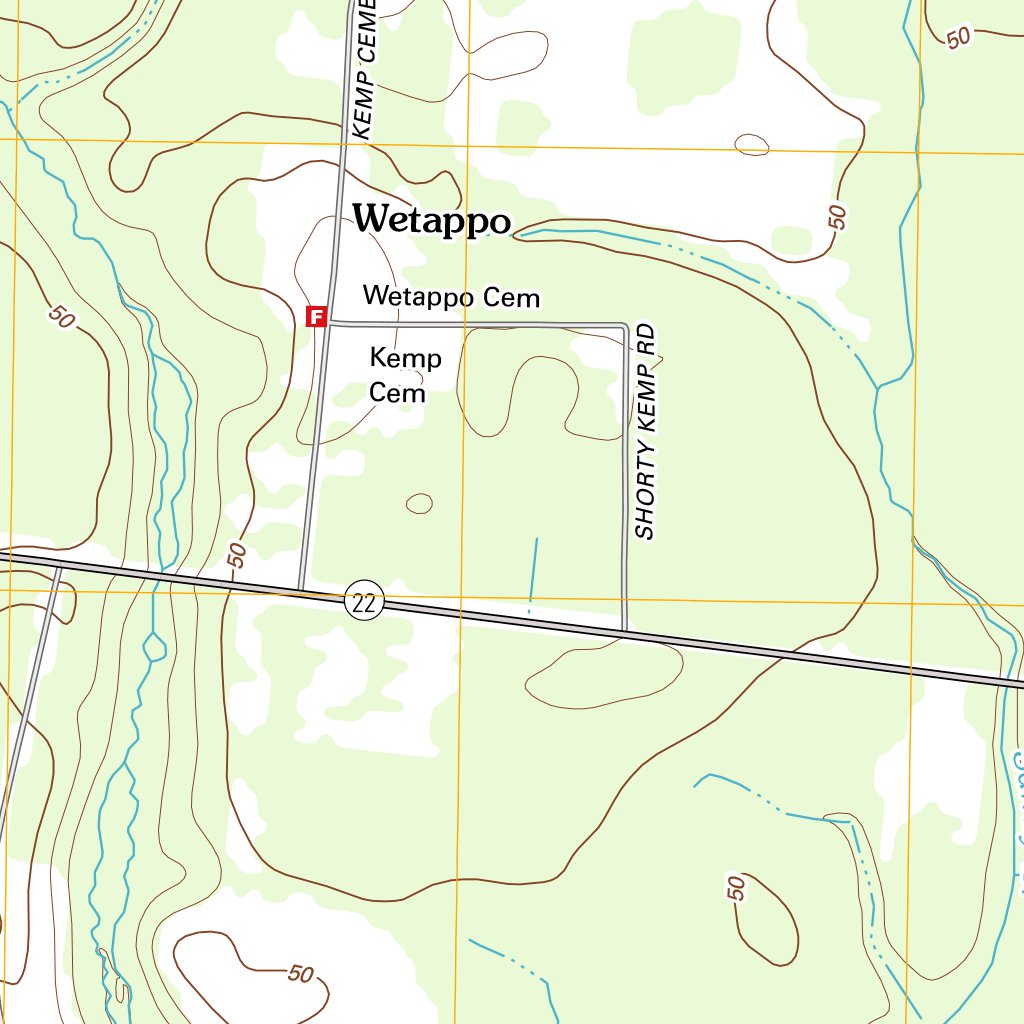 Tenmile Swamp, FL (2012, 24000-Scale) Map by United States Geological ...