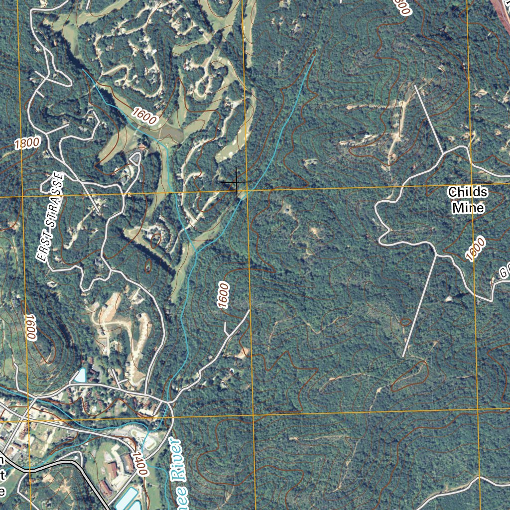 Helen, GA (2011, 24000-Scale) Map by United States Geological Survey ...