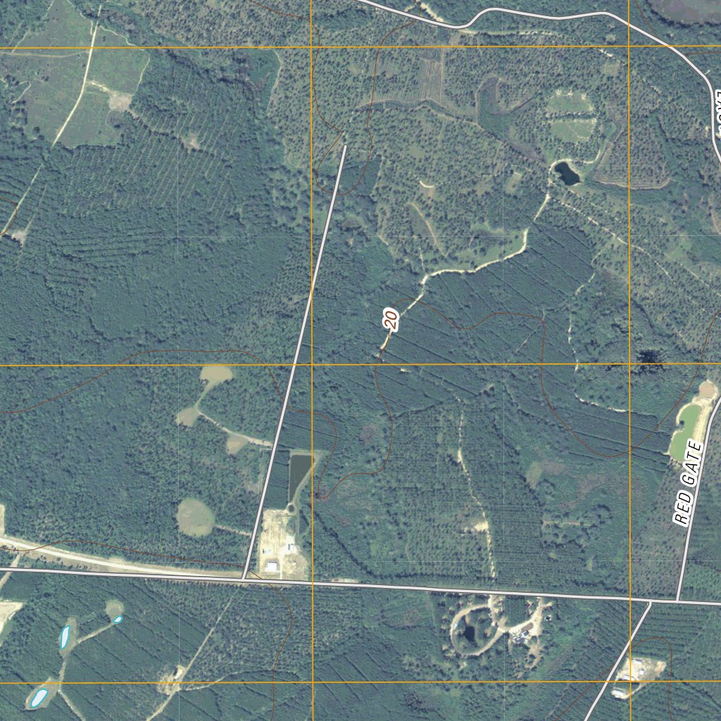 Limerick SE, GA (2011, 24000-Scale) Map by United States Geological ...