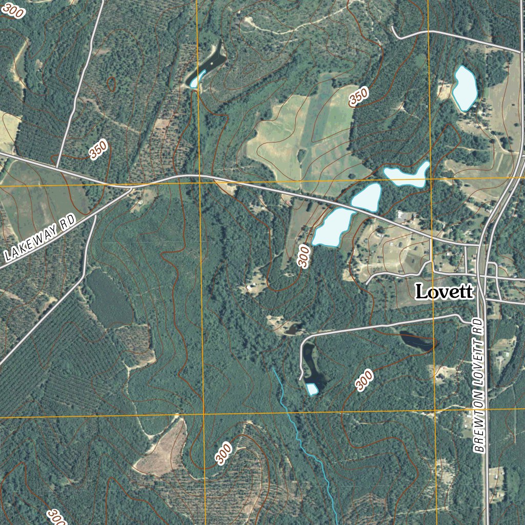 Lovett, GA (2011, 24000-Scale) Map by United States Geological Survey ...