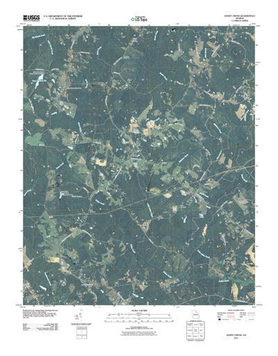Sandy Cross, GA (2011, 24000-Scale) Map by United States Geological ...