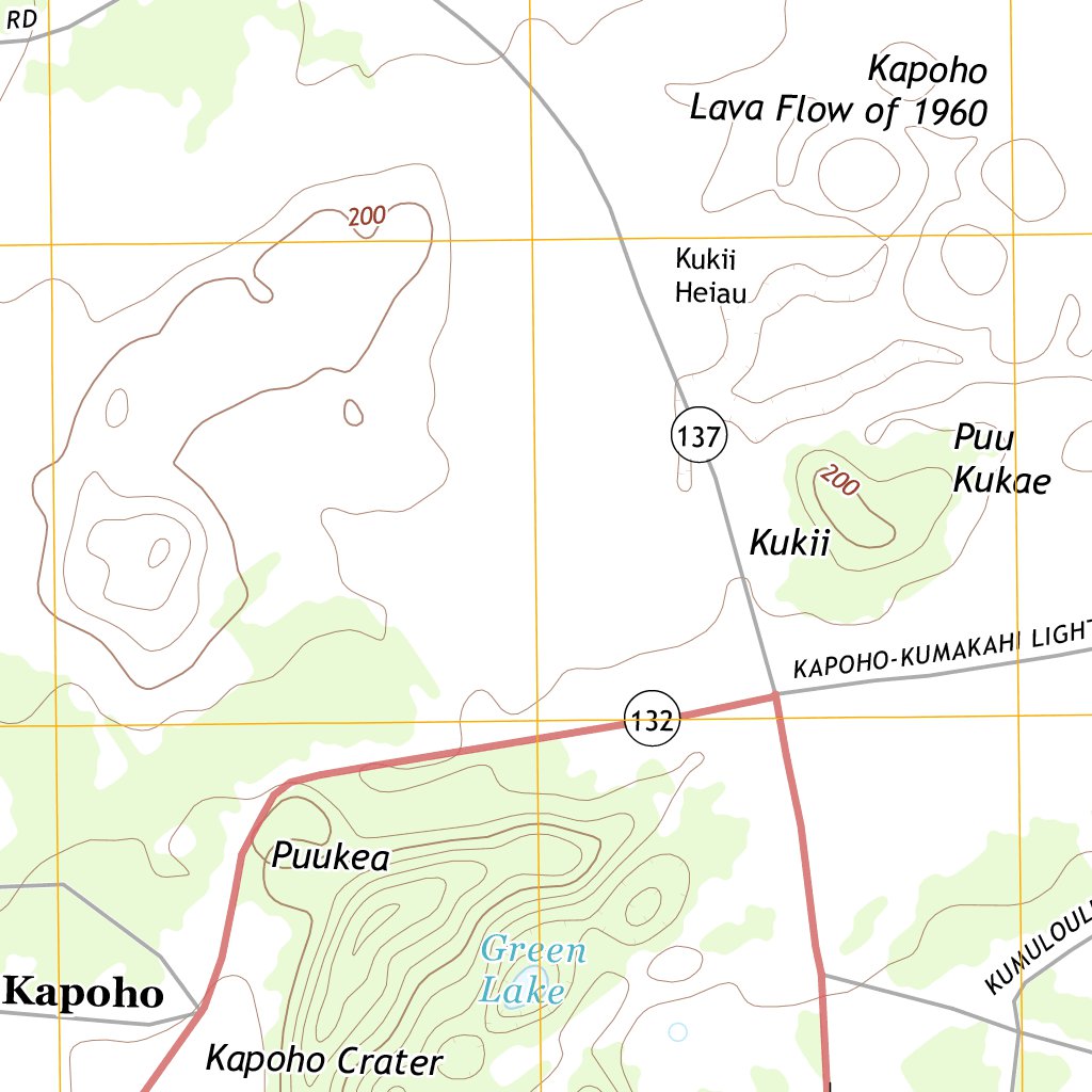 Kapoho Oe N, HI (2013, 24000-Scale) Map by United States Geological ...