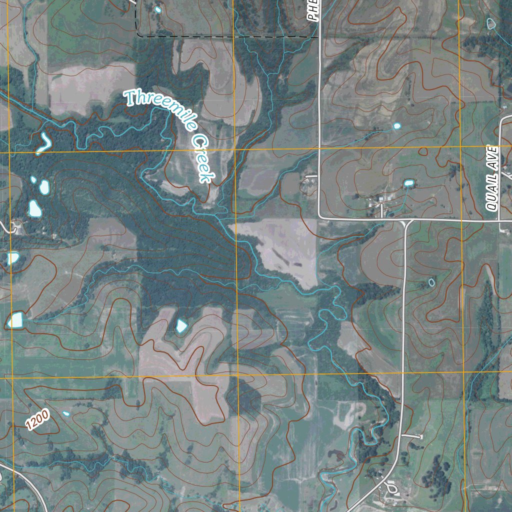 Afton, IA (2010, 24000-Scale) Map by United States Geological Survey ...