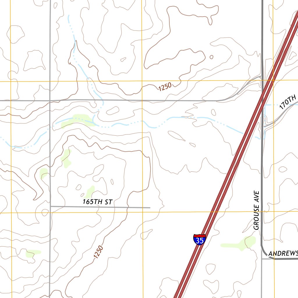 Alexander, IA (2013, 24000-Scale) Map by United States Geological ...