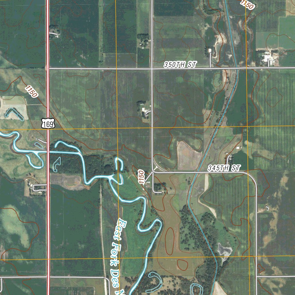 Bancroft, IA (2010, 24000-Scale) Map by United States Geological Survey ...