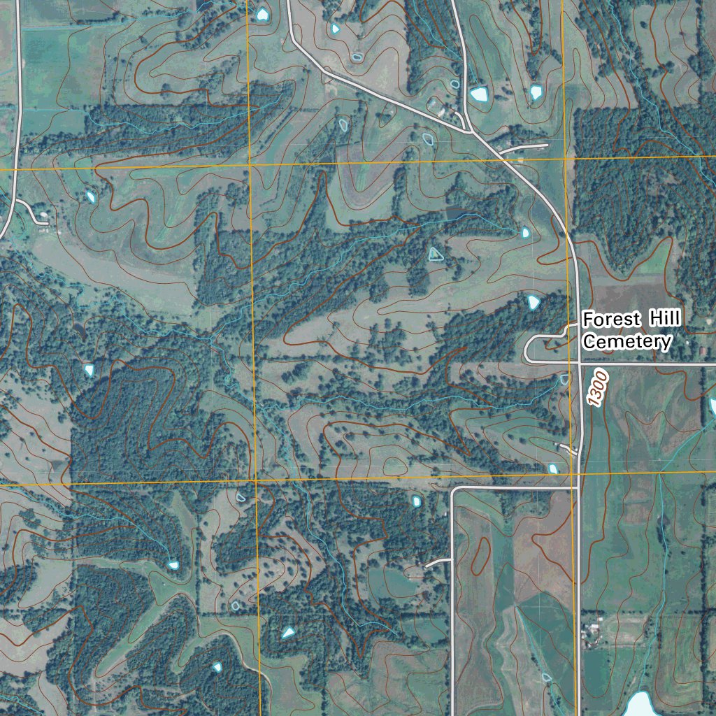 Corning North, IA (2010, 24000-Scale) Map by United States Geological ...