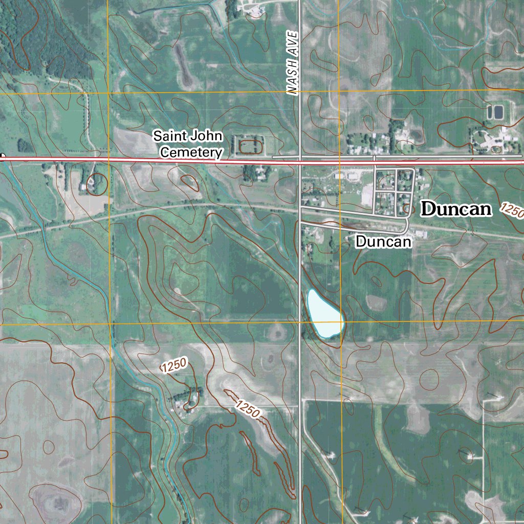 Duncan, IA (2010, 24000-Scale) Map by United States Geological Survey ...