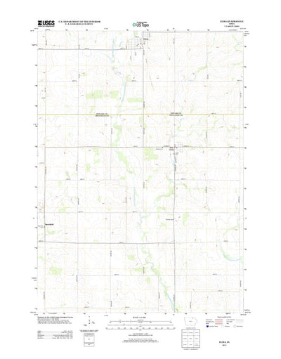 Elma, IA (2013, 24000-Scale) Map by United States Geological Survey ...