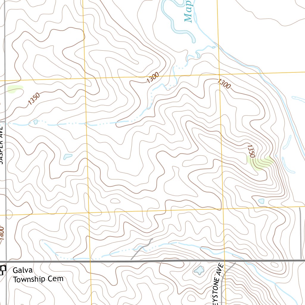 Galva, IA (2013, 24000-Scale) Map by United States Geological Survey ...