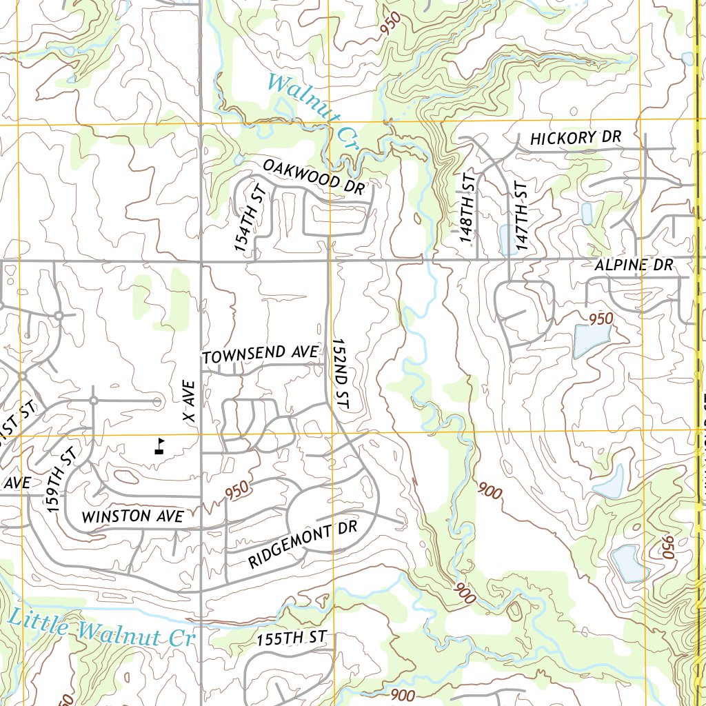 Grimes, IA (2013, 24000-Scale) Map by United States Geological Survey ...
