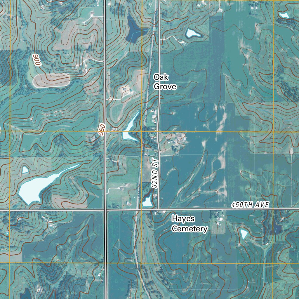 Grinnell South, IA (2010, 24000-Scale) Map by United States Geological ...
