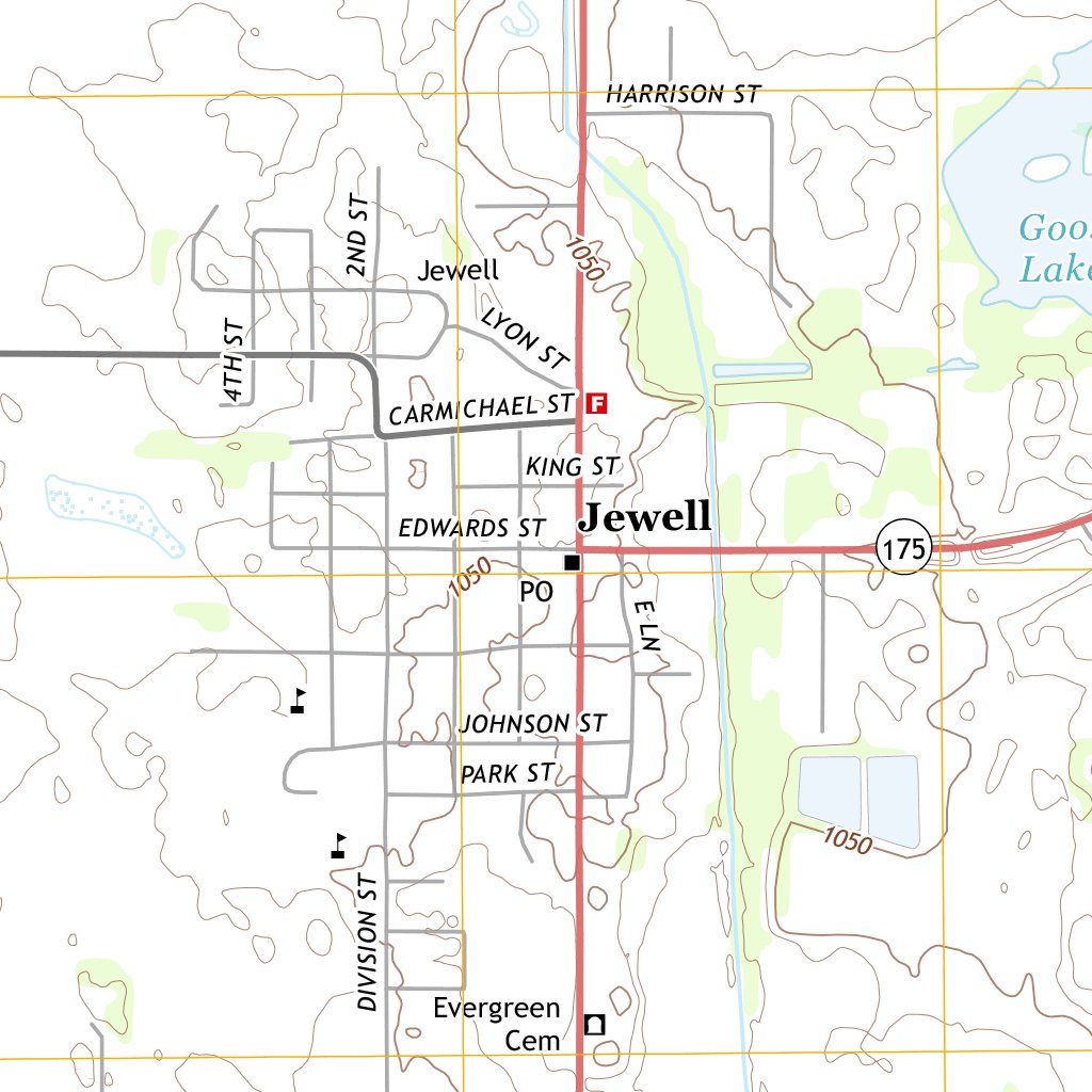 Jewell, IA (2013, 24000-Scale) Map by United States Geological Survey ...