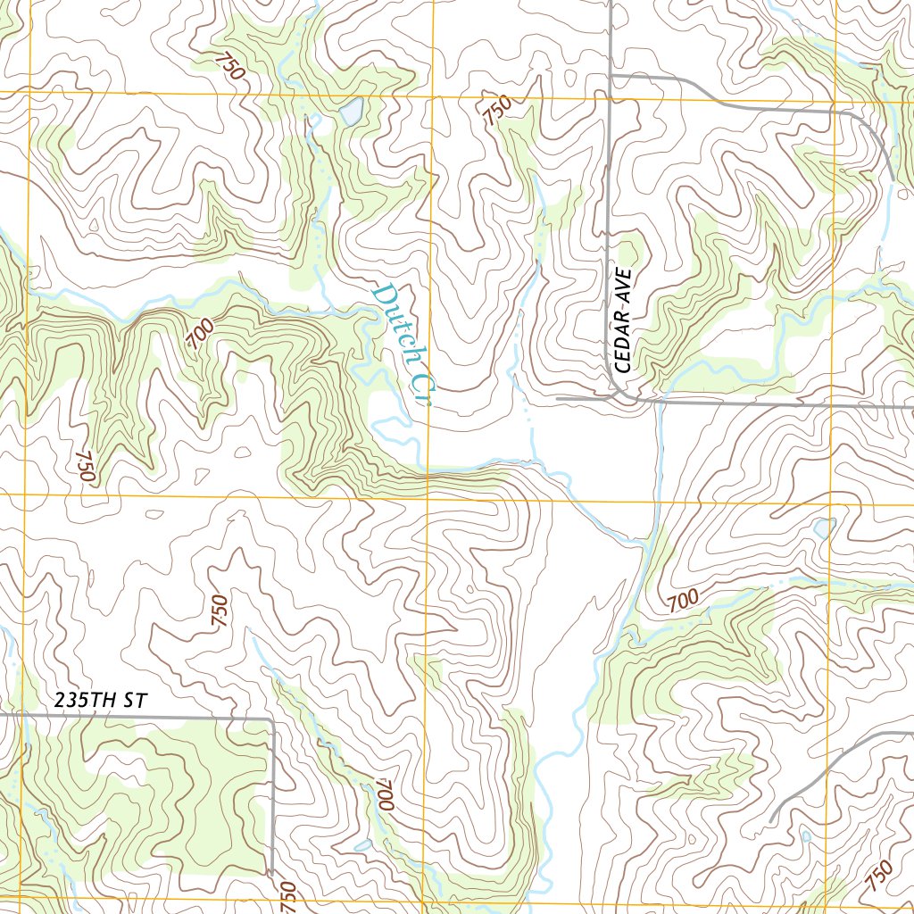 Keota, IA (2013, 24000-Scale) Map by United States Geological Survey ...