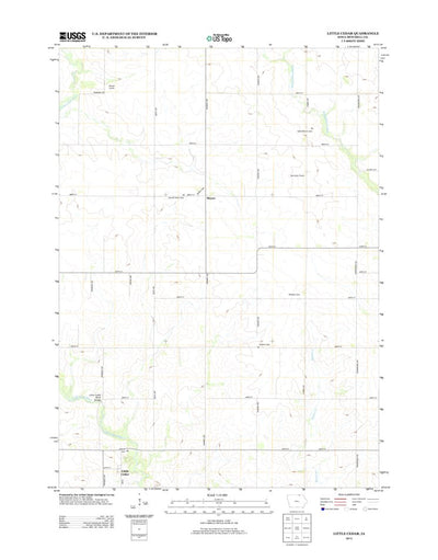 Little Cedar, IA (2013, 24000-Scale) Map by United States Geological ...