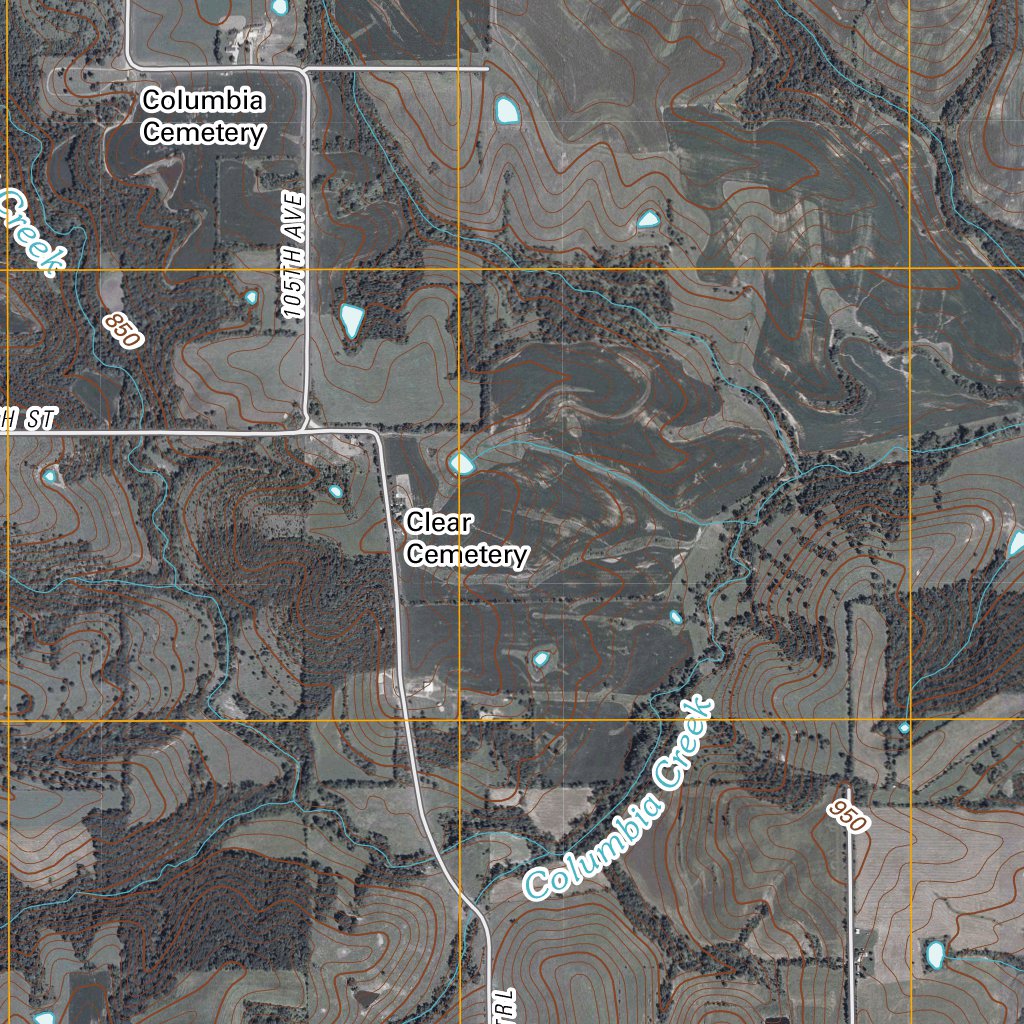 Melcher-Dallas, IA (2010, 24000-Scale) Map by United States Geological ...