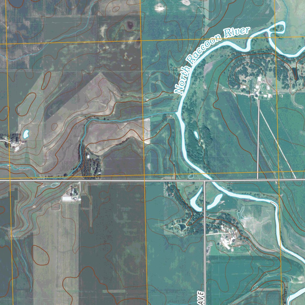 Newell West, IA (2010, 24000-Scale) Map by United States Geological ...