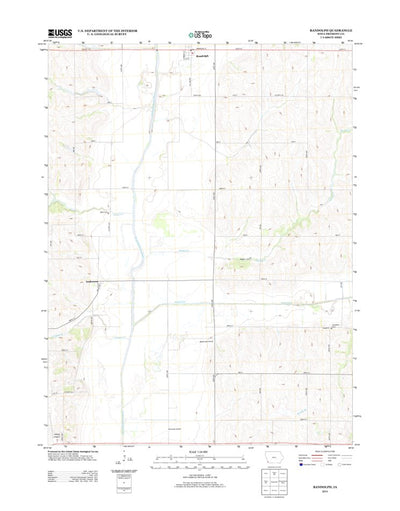 Randolph, IA (2013, 24000-Scale) Map by United States Geological Survey ...