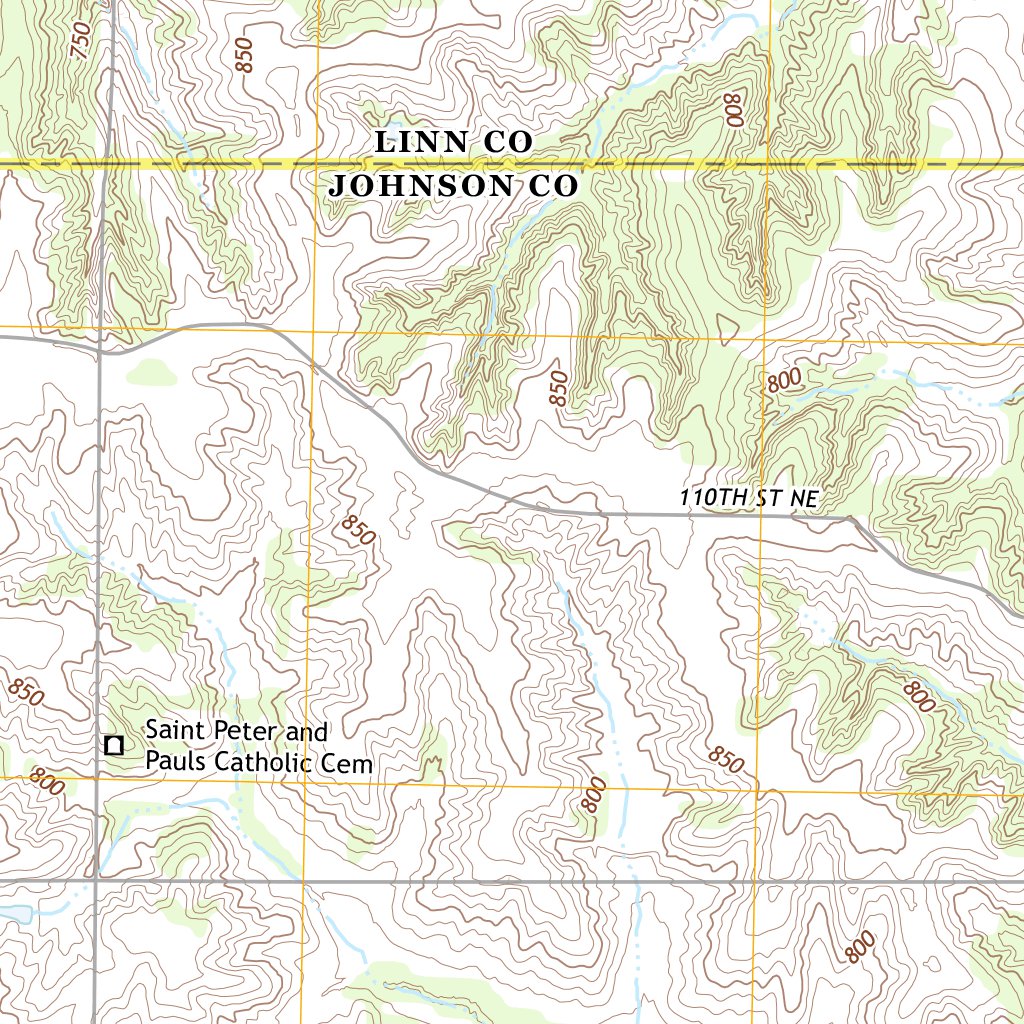 Solon, IA (2013, 24000-Scale) Map by United States Geological Survey ...