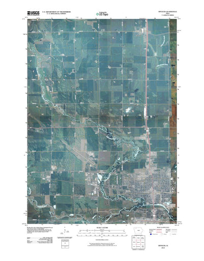 Spencer, IA (2010, 24000-Scale) Map by United States Geological Survey ...