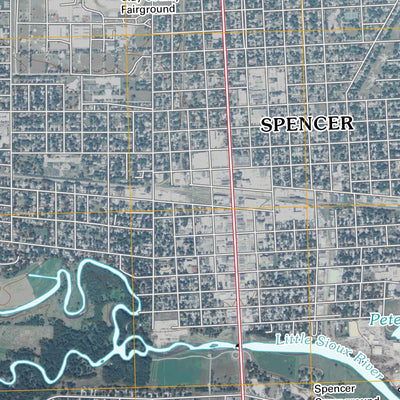 Spencer, IA (2010, 24000-Scale) Map by United States Geological Survey ...