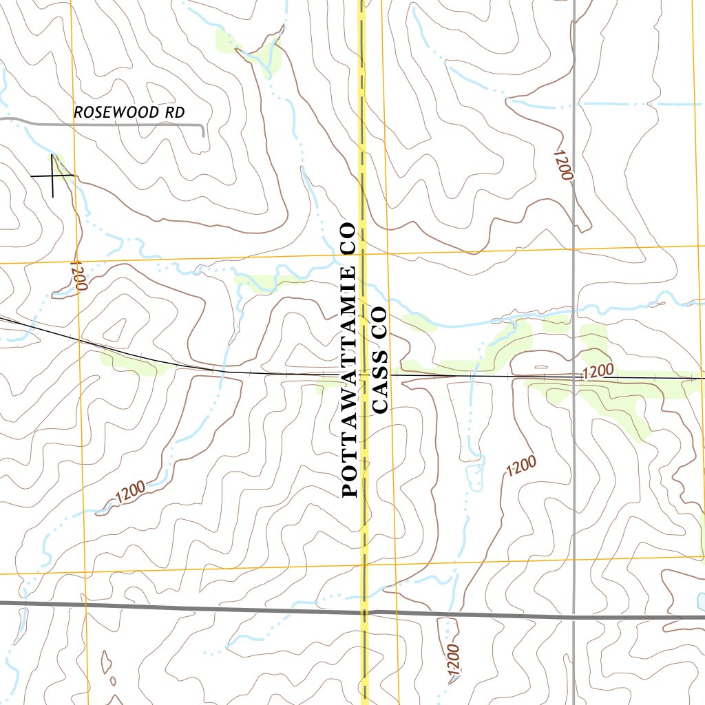 Walnut, IA (2013, 24000-Scale) Map by United States Geological Survey ...