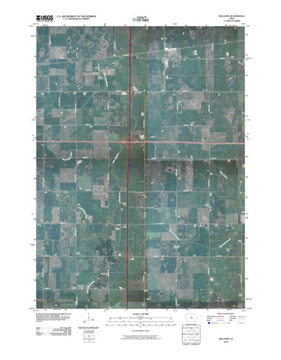 Williams, IA (2010, 24000-Scale) Map by United States Geological Survey ...
