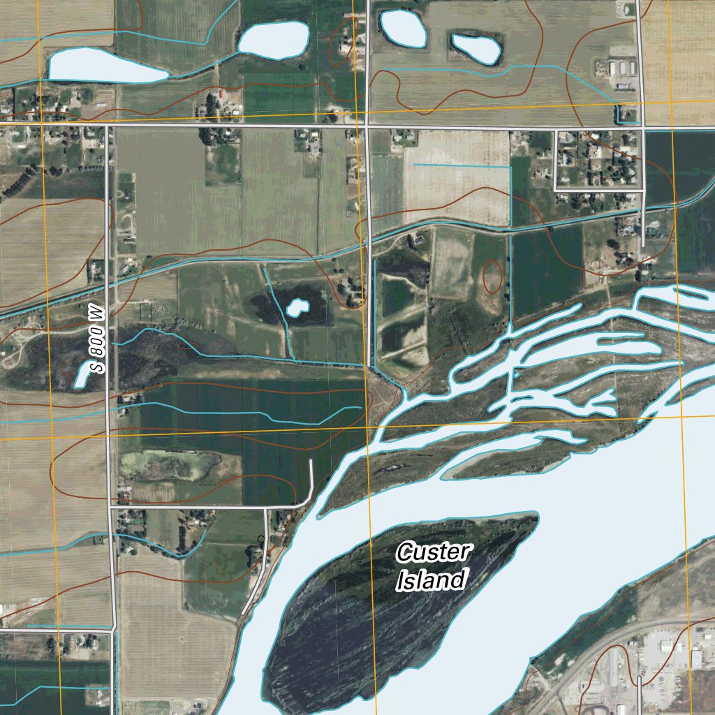 Burley, ID (2010, 24000-Scale) Map by United States Geological Survey ...