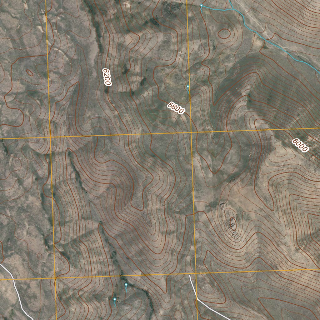 Fish Creek Reservoir, ID (2010, 24000-Scale) Map by United States ...
