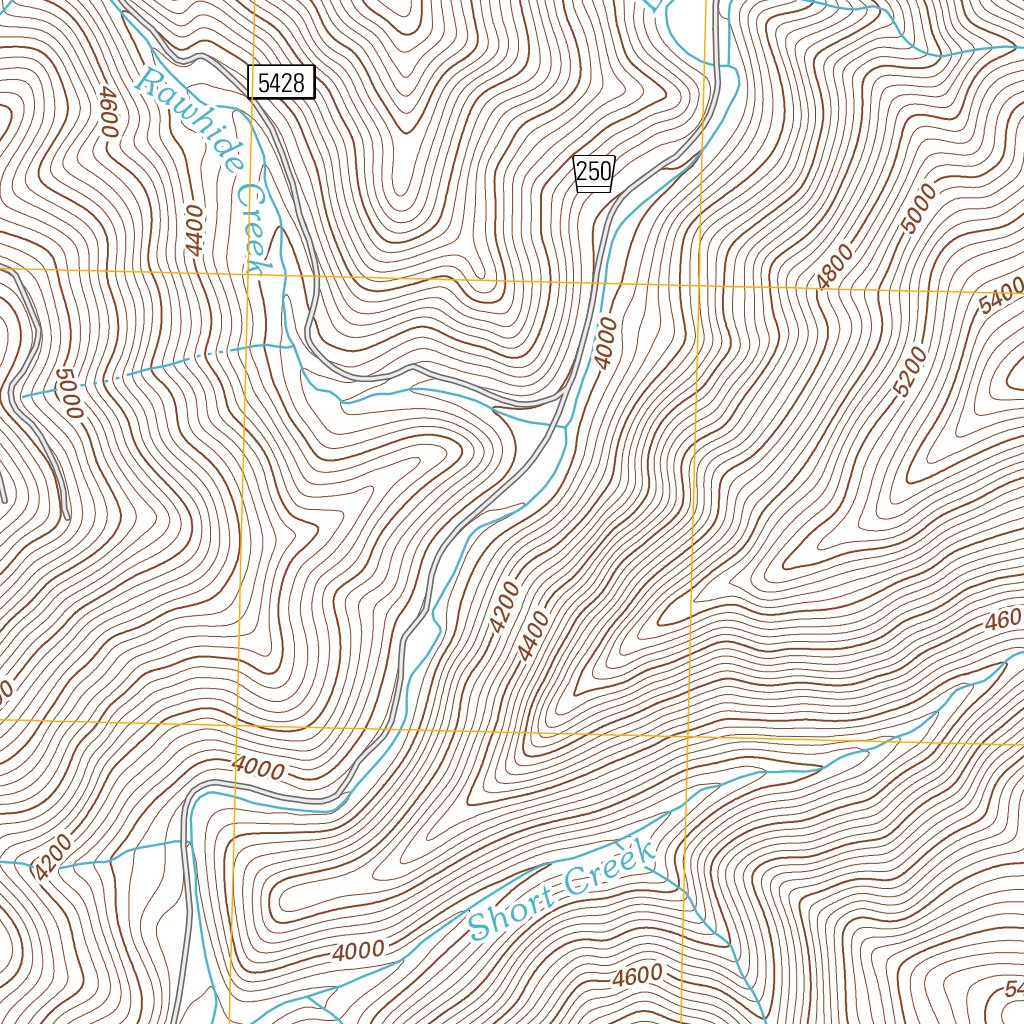 Hoodoo Pass, ID-MT (2011, 24000-Scale) Map by United States Geological ...