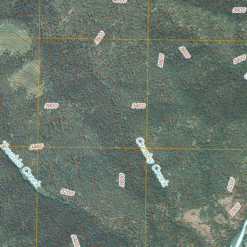 Prichard, ID (2011, 24000-Scale) Map by United States Geological Survey ...