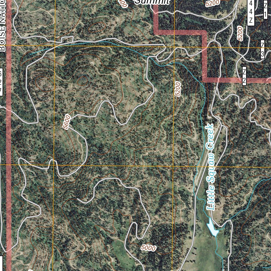 Sage Hen Reservoir, ID (2011, 24000-Scale) Map by United States ...
