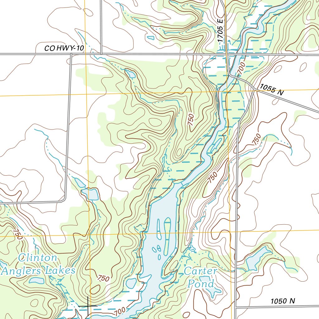 De Witt, IL (2012, 24000-Scale) Map by United States Geological Survey ...