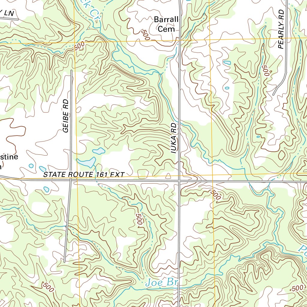 Iuka, IL (2012, 24000-Scale) Map by United States Geological Survey ...