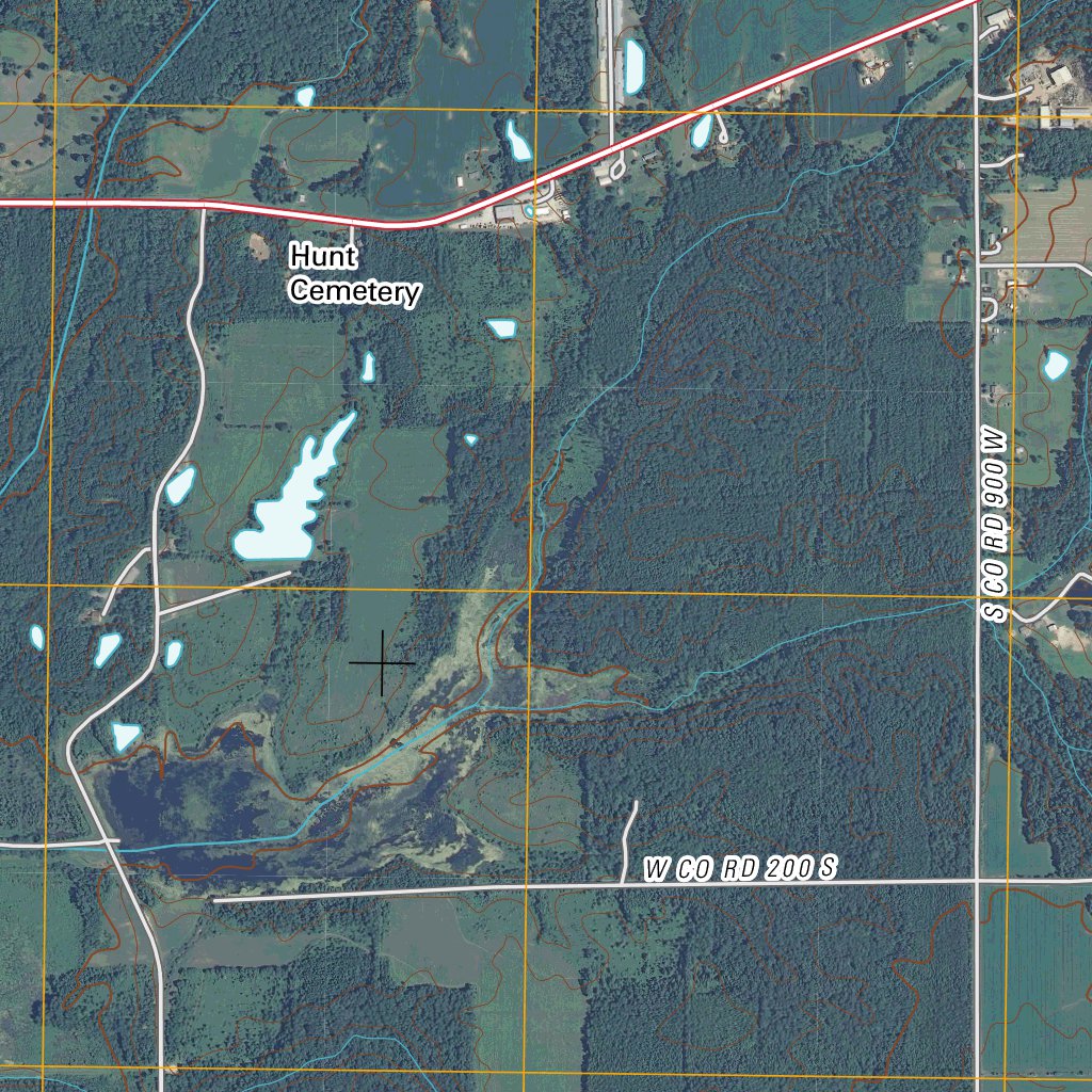 Chestnut Ridge, IN (2010, 24000-Scale) Map by United States Geological ...