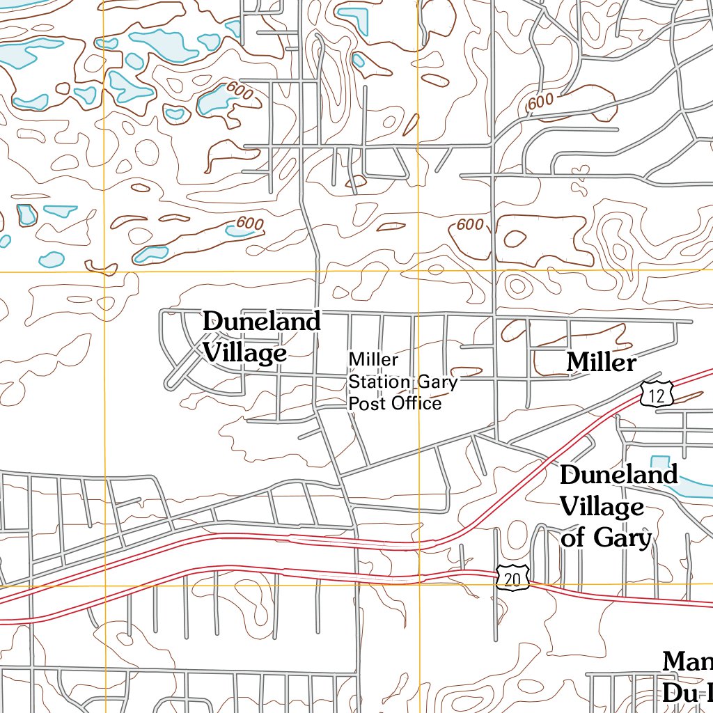 Gary, IN (2011, 24000-Scale) Map by United States Geological Survey ...