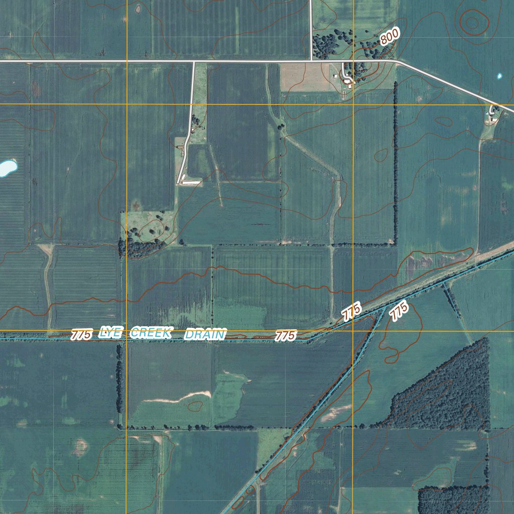 Kirkpatrick, IN (2010, 24000-Scale) Map by United States Geological ...