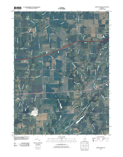 Knightstown, IN (2010, 24000-Scale) Map by United States Geological ...