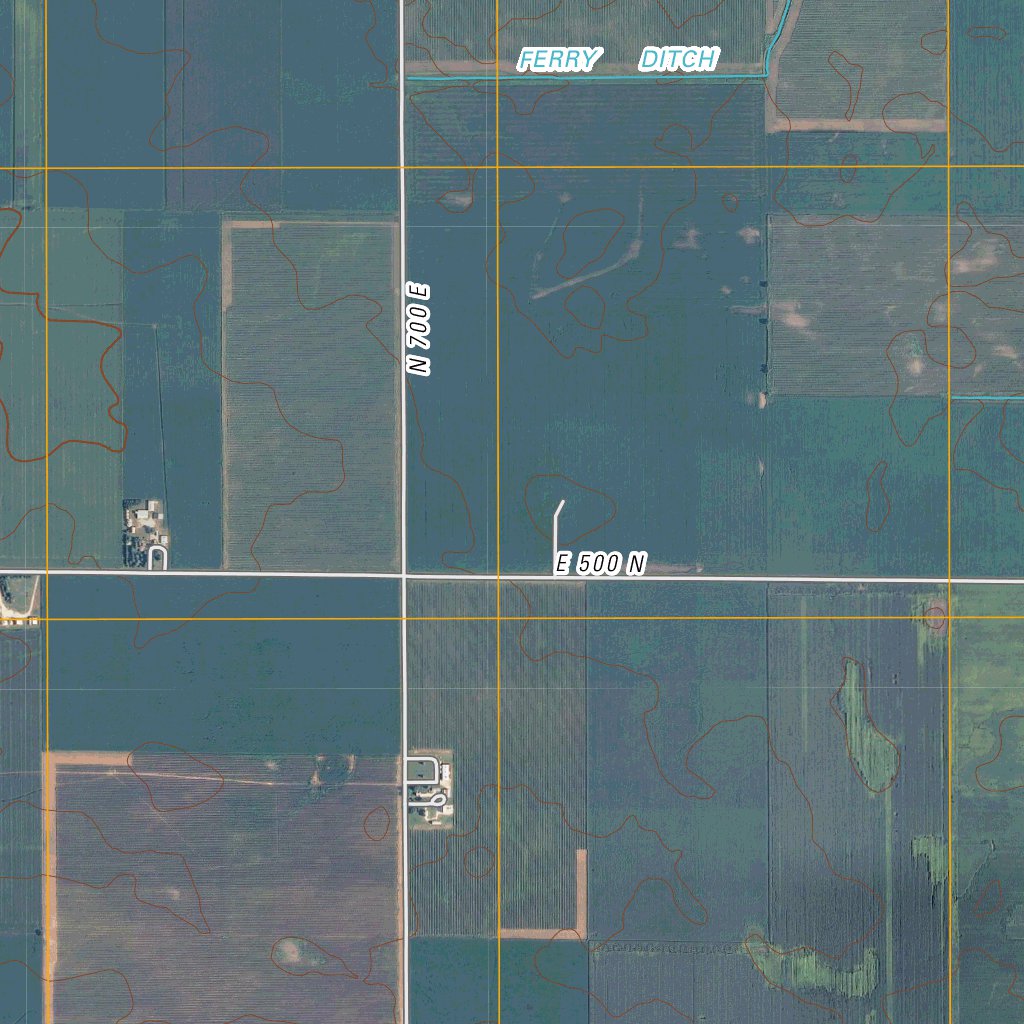 Mount Gilboa, IN (2010, 24000-Scale) Map by United States Geological ...