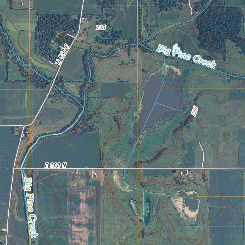Mount Gilboa, IN (2010, 24000-Scale) Map by United States Geological ...