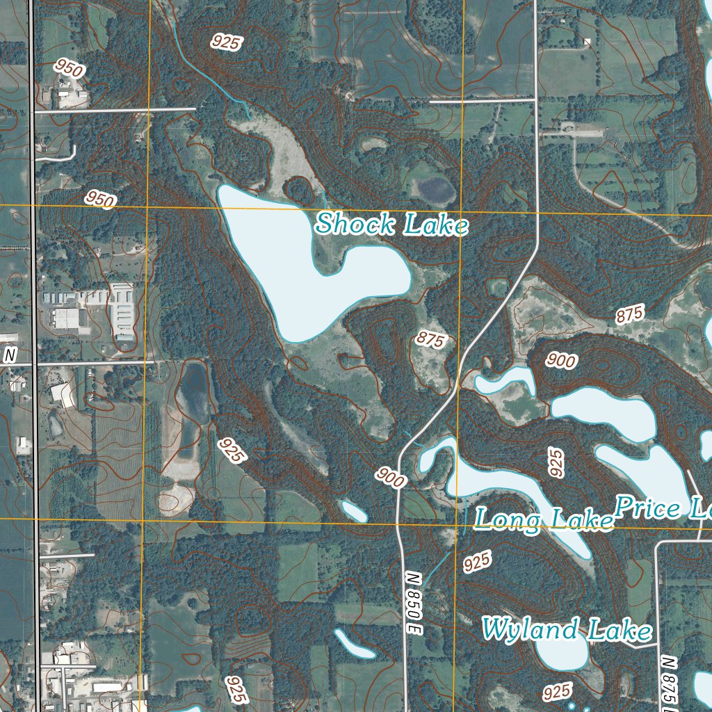 North Webster, IN (2010, 24000-Scale) Map by United States Geological ...